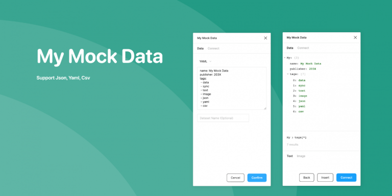 Free My Mock Data Figma Plugin | Figma Elements