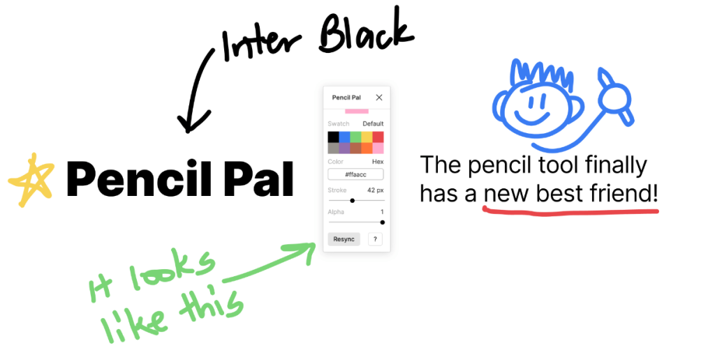 Free Pencil Pal Figma Plugin | Figma Elements