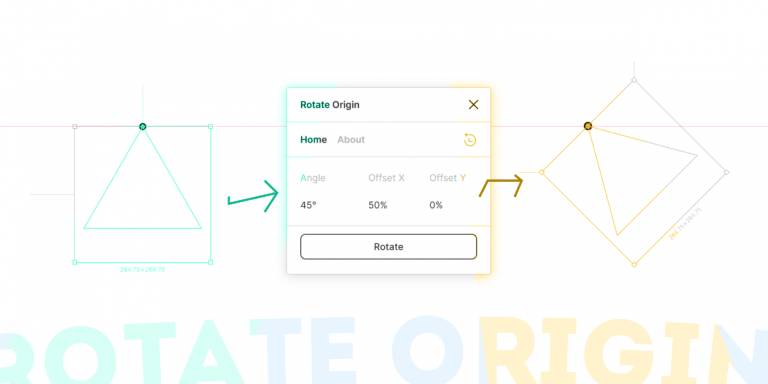 Free Rotate Origin Figma Plugin | Figma Elements