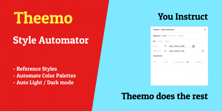 Free Theemo - Style Automator Figma Plugin | Figma Elements