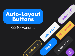 Figma Buttons | Figma Elements