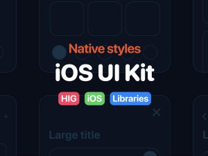 iOS UI Kits for Figma | Figma Elements