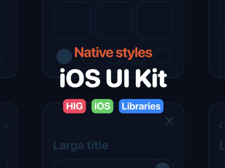 iOS UI Kits for Figma | Figma Elements
