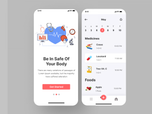 Medicine Reminder App UI Kit - Free Figma Resource | Figma Elements