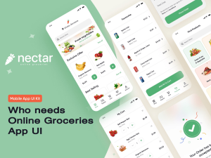 Online Groceries App UI - Free Figma Resource | Figma Elements