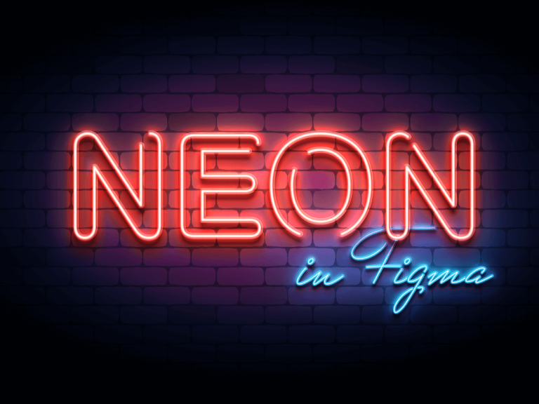 Neon Effect - Free Figma Resource | Figma Elements
