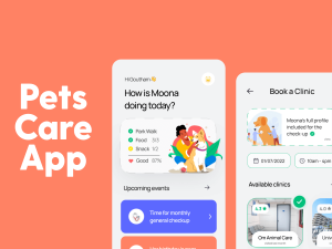 Pets Care App - Free Figma Resource | Figma Elements