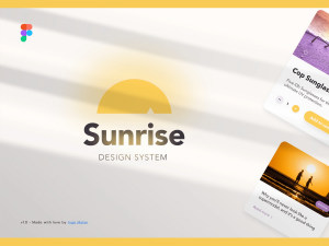 Sunrise Design System - Free Figma Resource | Figma Elements
