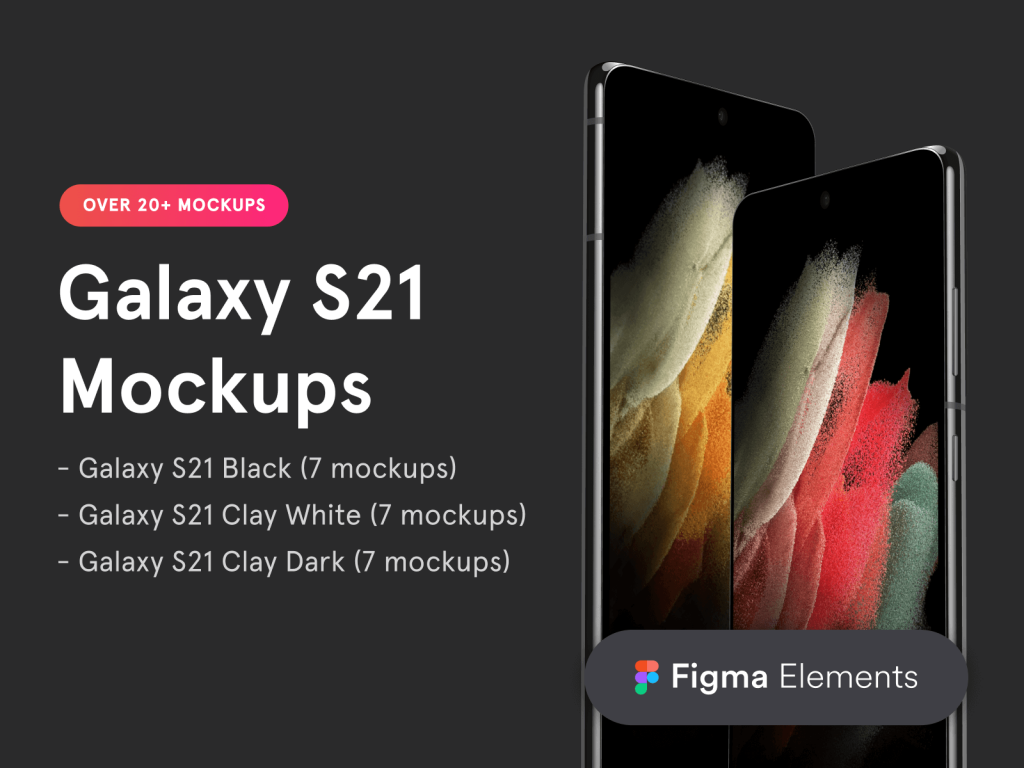 Google Pixel 5 Figma Mockups | Figma Elements