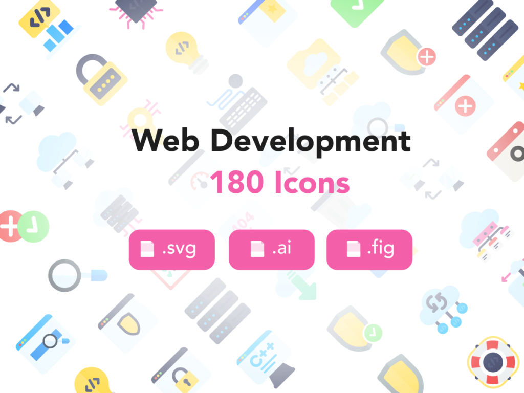 Web Development Icons - Free Figma Resource | Figma Elements