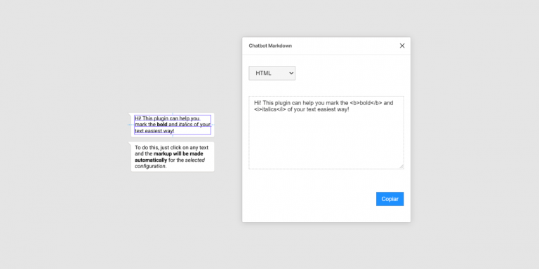 Free Chatbot Markup Figma Plugin | Figma Elements