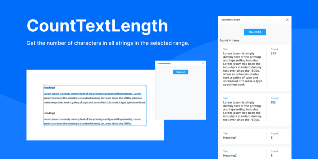 Free CountTextLength Figma Plugin Figma Elements Free CountTextLength Figma Plugin Figma Elements