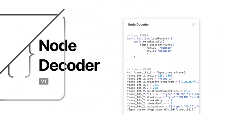 Free Node Decoder Figma Plugin | Figma Elements