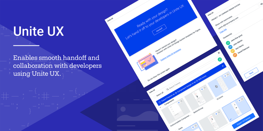 Free Unite UX Figma Plugin | Figma Elements
