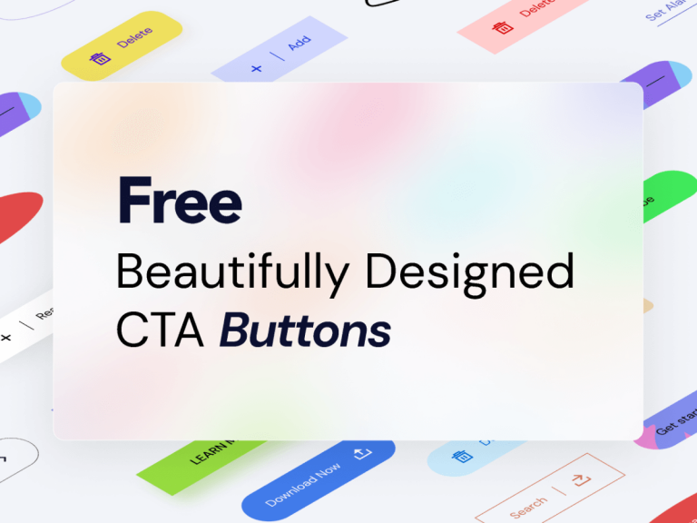 CTA Buttons Pack - Free Figma Resource | Figma Elements