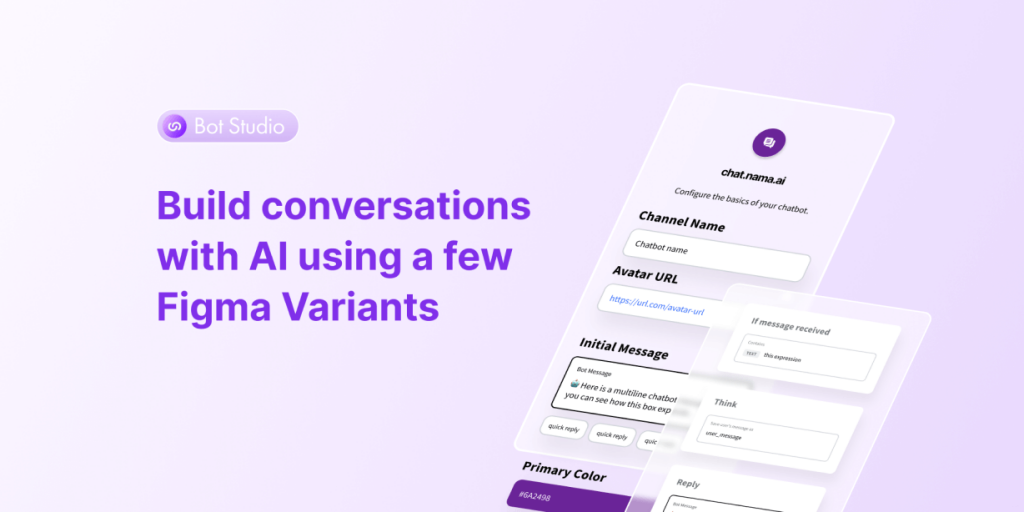 Free Nama Bot Studio Figma Plugin | Figma Elements