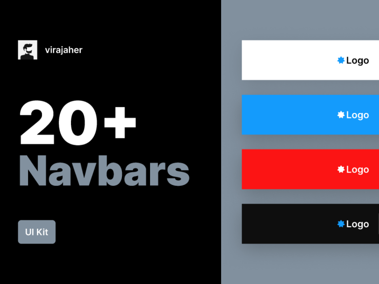 Header & Navbars UI Kit - Free Figma Resource | Figma Elements