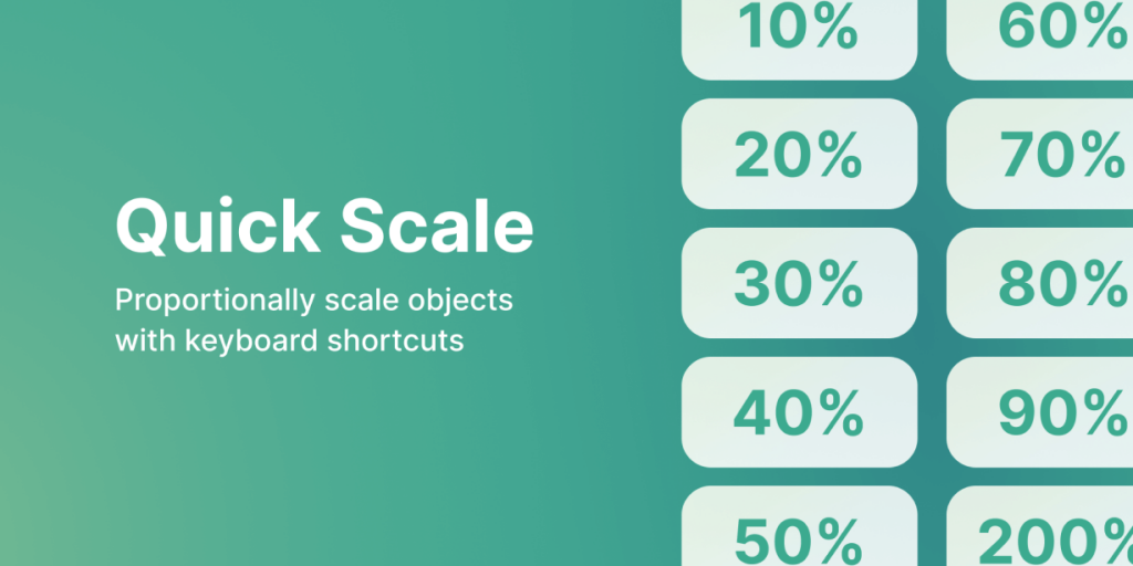 Free Quick scale Figma Plugin | Figma Elements