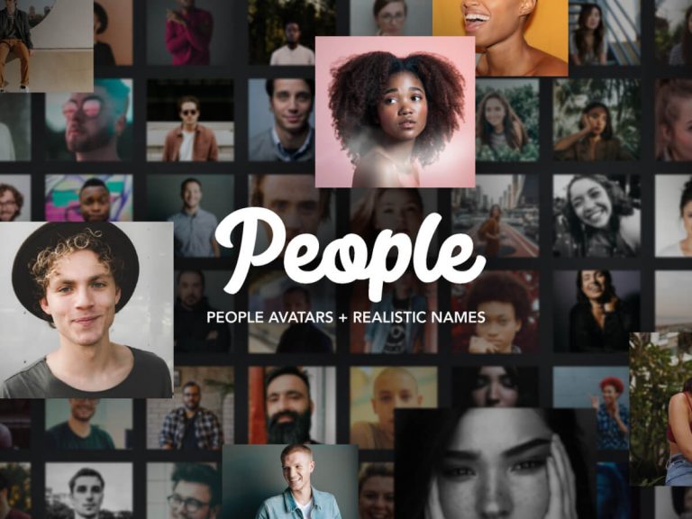 Headshots Pack - People & Avatars with Realistic Names - Free Figma ...
