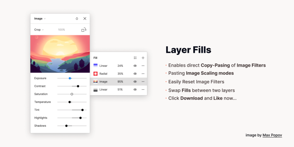 Free Layer Fills Figma Plugin | Figma Elements