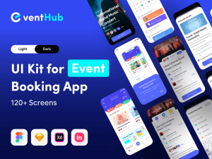 Event Booking App - Free Figma Resource | Figma Elements