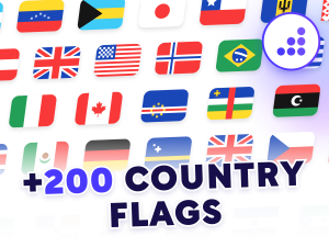 200+ Country Flags - Free Figma Resource | Figma Elements