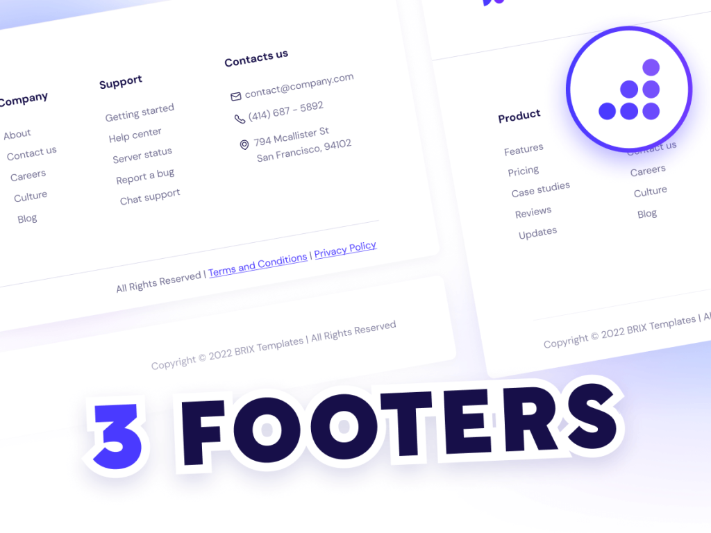 Website Footers - Free Figma Resource | Figma Elements