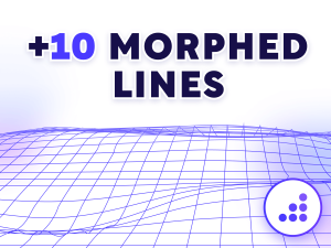 3D Morphed Lines - Free Figma Resource | Figma Elements