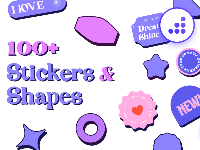 100+ Stickers & Shapes - Free Figma Resource | Figma Elements