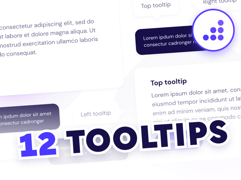Website Tooltips - Free Figma Resource | Figma Elements