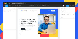 Consultancy X - Consulting Firm Figma Template - Free Figma Resource ...