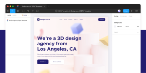 Designroom X - 3D Design Agency Figma Template - Free Figma Resource ...