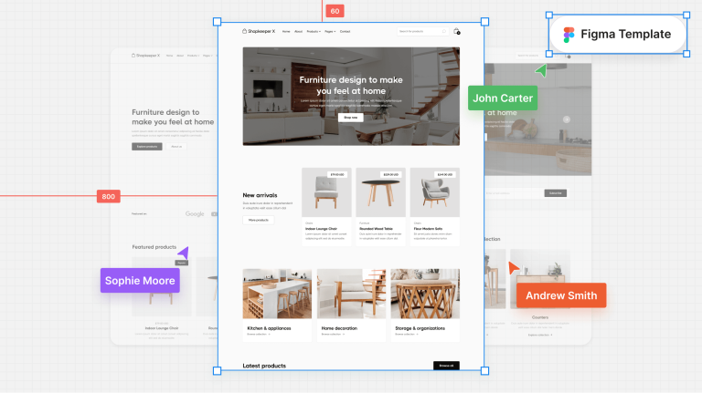Shopkeeper X - Ecommerce Figma Template - Free Figma Resource | Figma ...