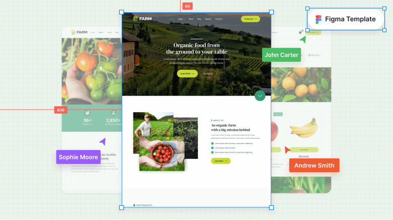Farm - Farm Figma Template - Free Figma Resource | Figma Elements