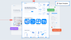 Market - Marketplace Figma Template - Free Figma Resource | Figma Elements
