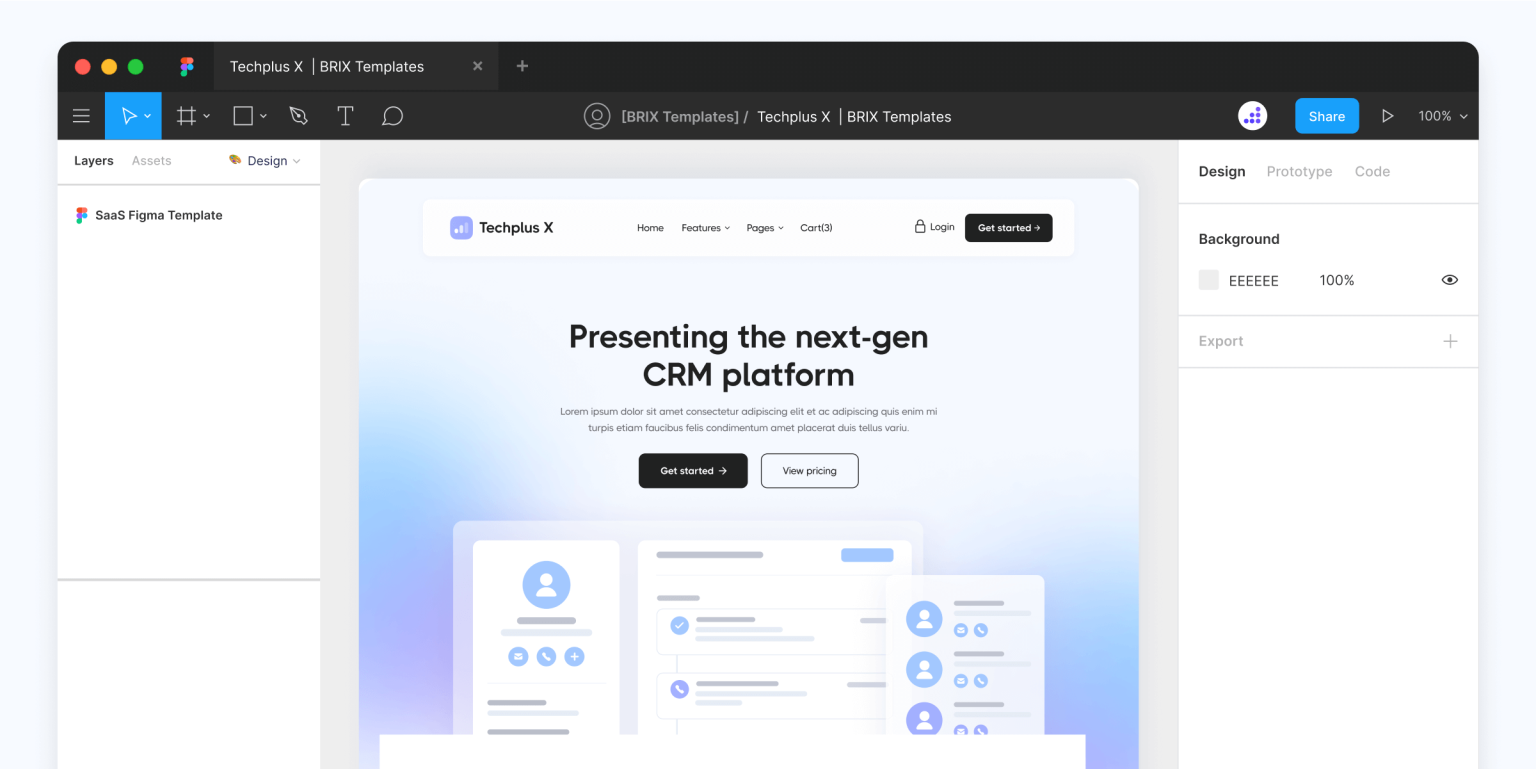 Techplus X - Technology Figma Template - Free Figma Resource | Figma ...