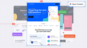 Promoplus X - Modern SaaS Startup Figma Template - Free Figma Resource ...