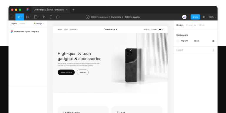 Commerce X - Ecommerce Shop Figma Template - Free Figma Resource ...