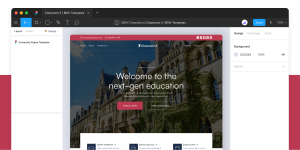Classroom X - University Figma Template - Free Figma Resource | Figma ...