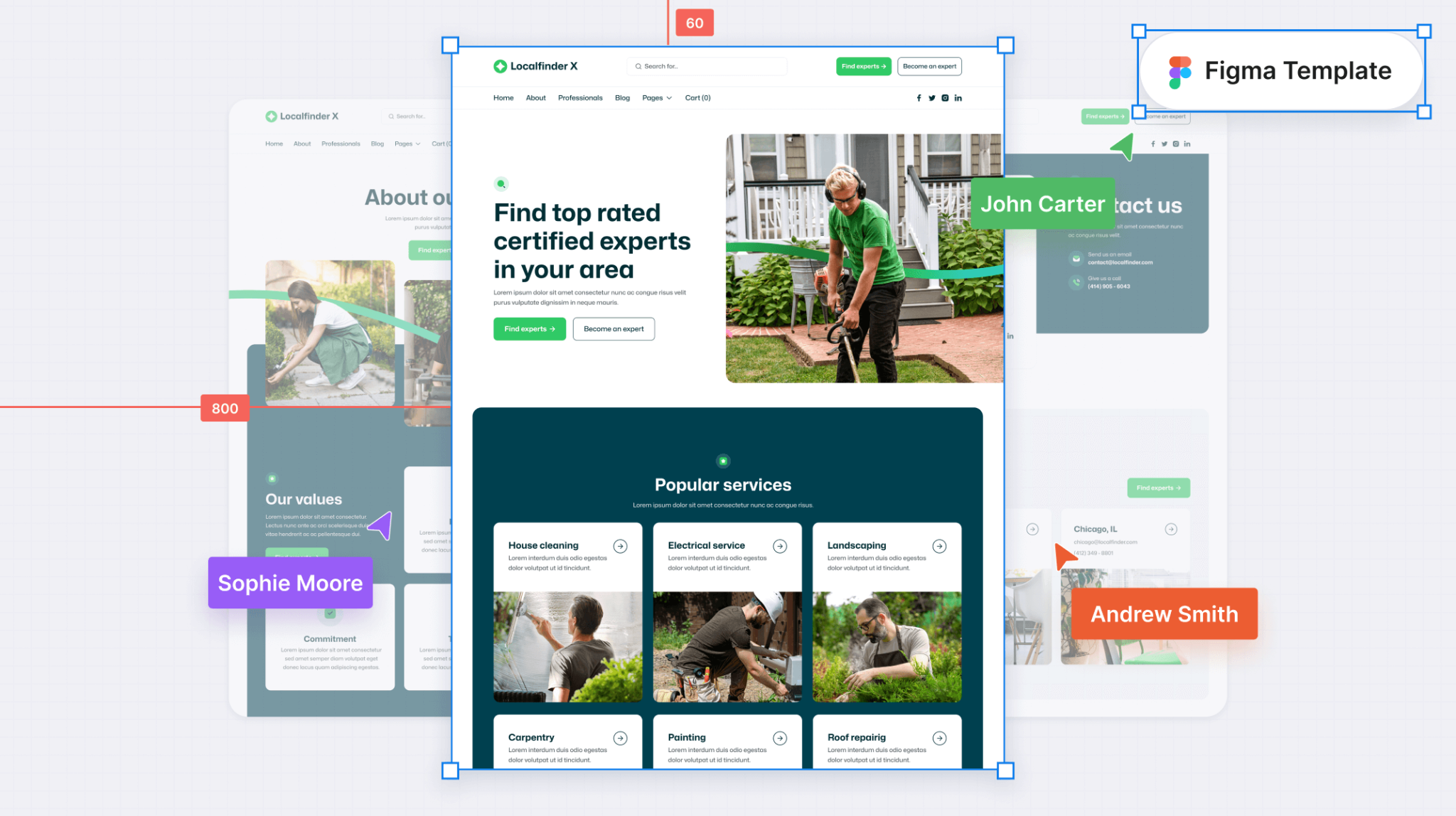 LocalFinder X - Local Listing Figma Template - Free Figma Resource ...