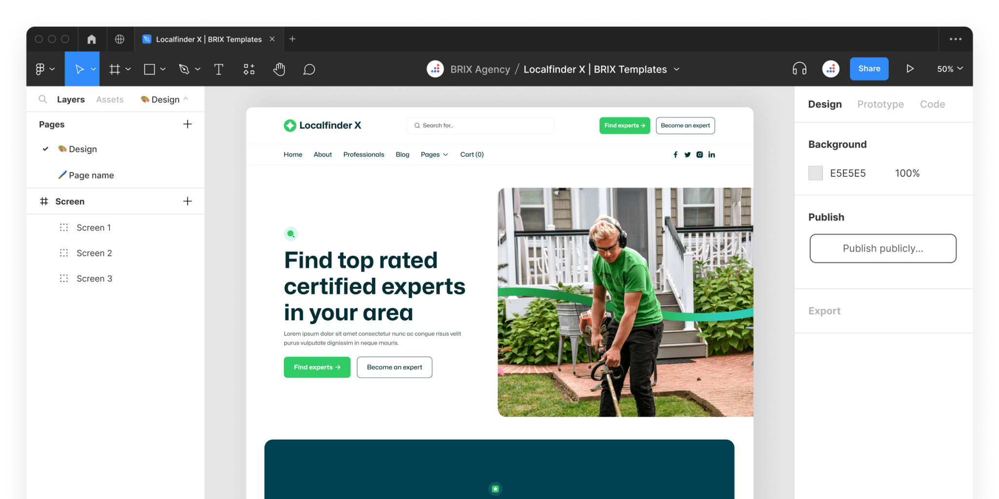 LocalFinder X - Local Listing Figma Template - Free Figma Resource ...