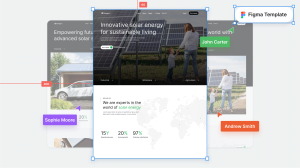 Energy X - Solar Energy Figma Template - Free Figma Resource | Figma ...