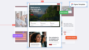 Eduhub - College Figma Template - Free Figma Resource | Figma Elements
